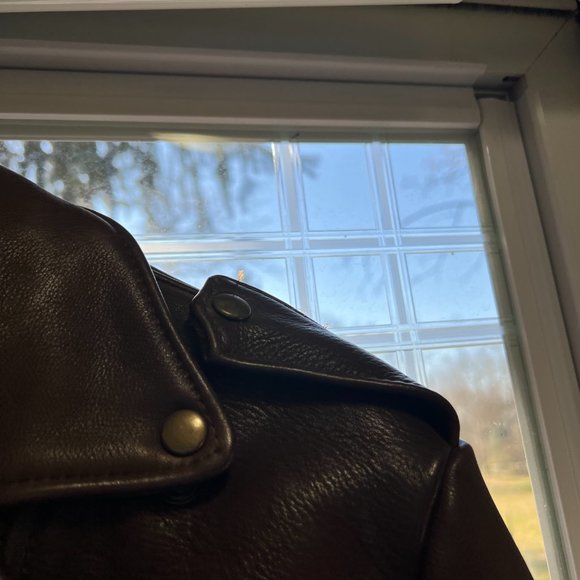 Walt Dyer | Jackets & Coats | Heavy Duty Dark Brown Leather Walt Dyer ...